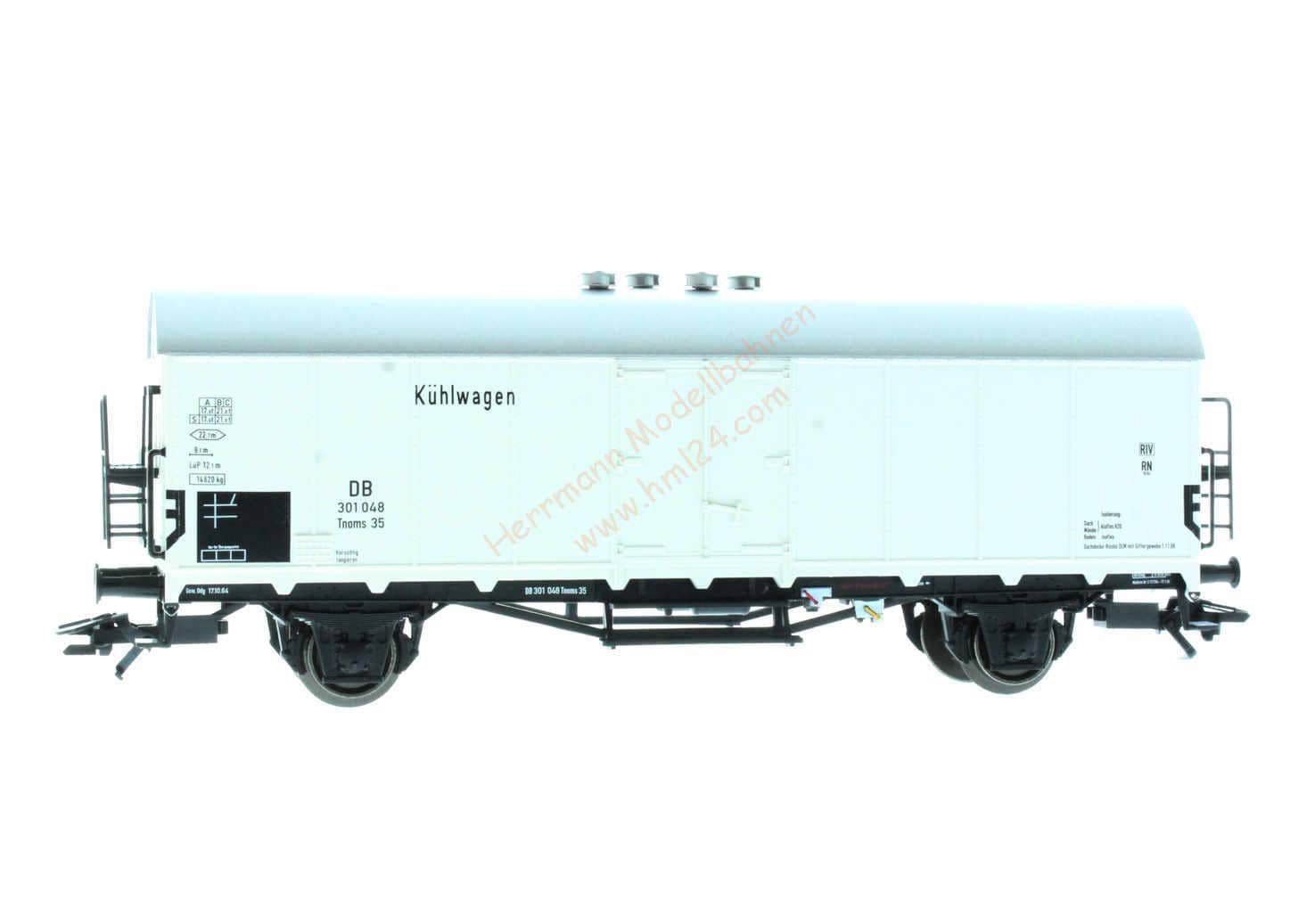 HO Kühlwagen DB Ep.III - Herrmann Modellbahnen