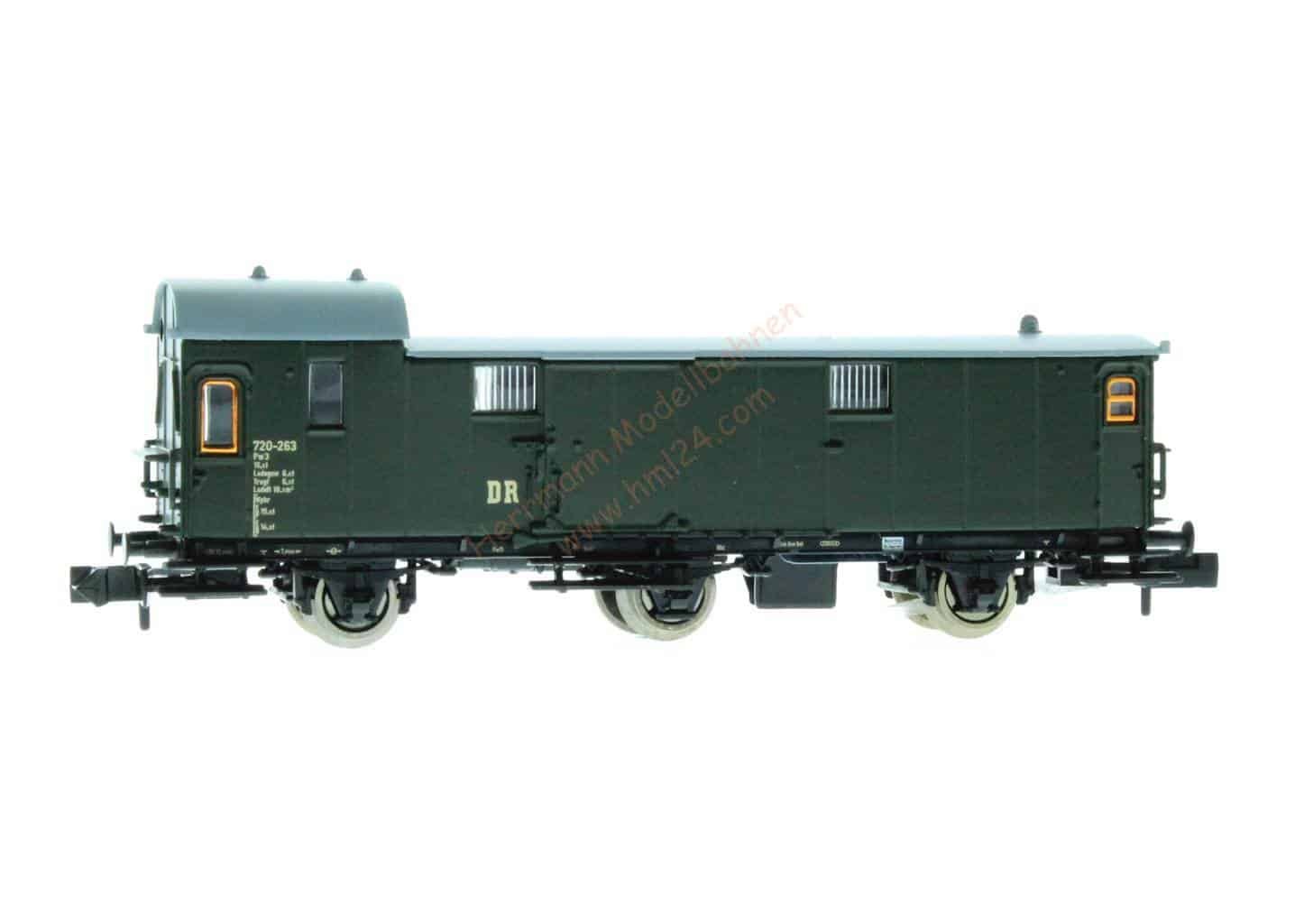 N Gepäckwagen DR Ep.III - Herrmann Modellbahnen